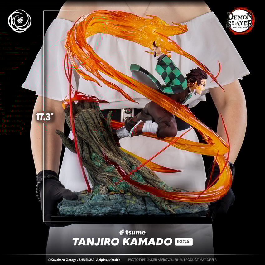 Tanjiro Kamado Ikigai Statue by Tsume Art | Sideshow Collectibles