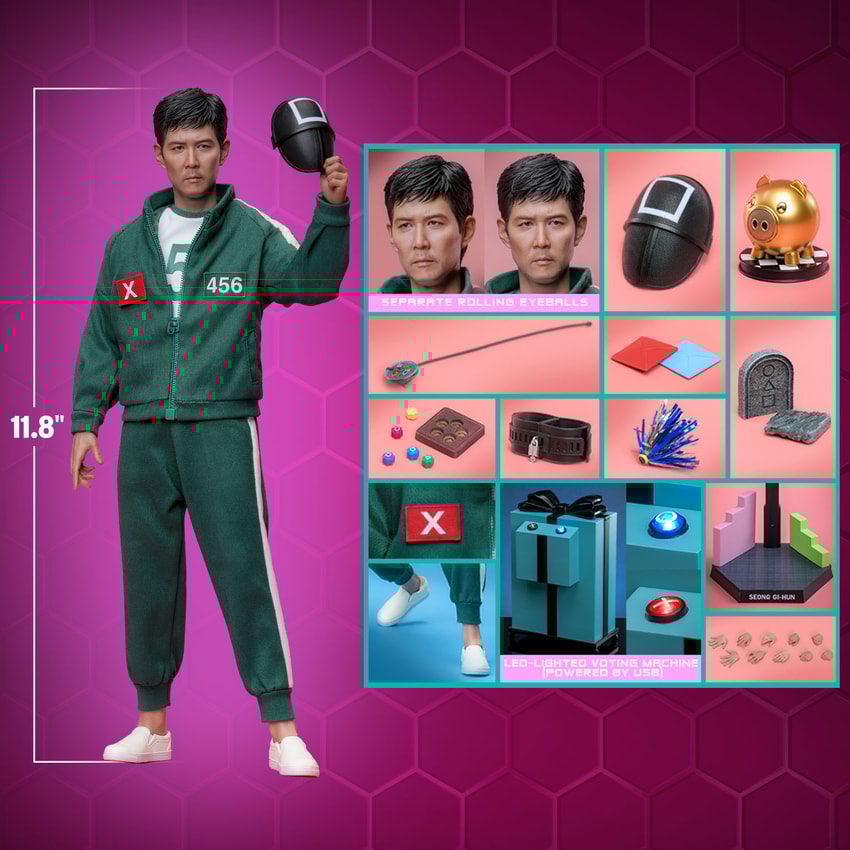 Seong Gi-hun Sixth Scale Figure by Hot Toys | Sideshow Collectibles