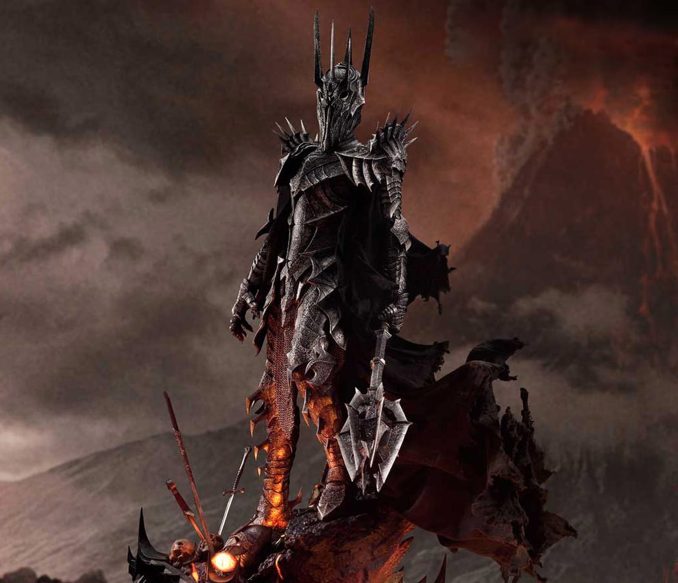 sauron without armour