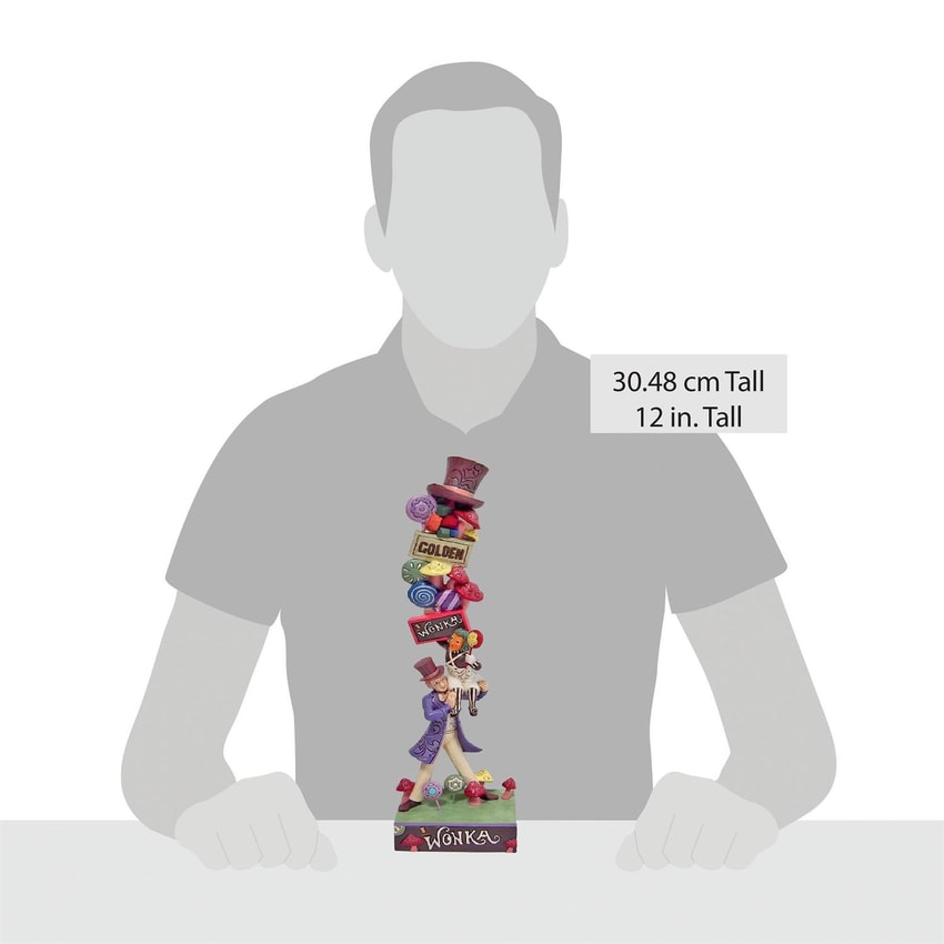 Willy Wonka with Stacked Icons Figurine by Enesco | Sideshow Collectibles
