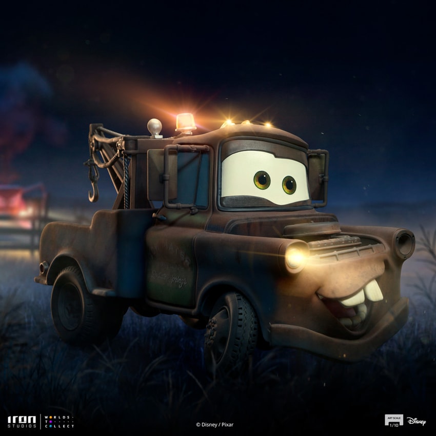 Tow Mater 1:10 Art Scale Statue by Iron Studios | Sideshow Collectibles