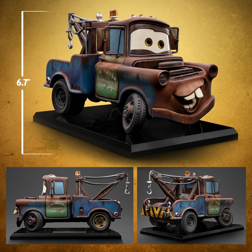 Tow Mater 1:10 Art Scale Statue by Iron Studios | Sideshow Collectibles