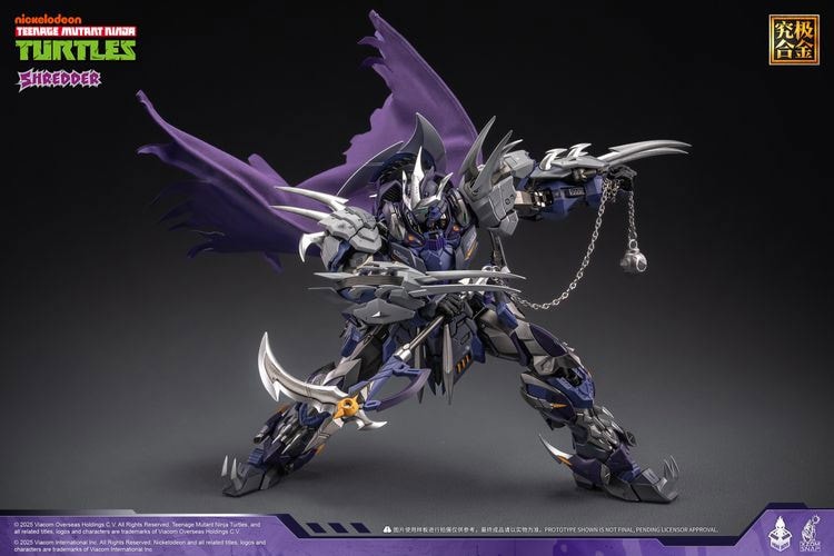 Shredder Action Figure by HEATBOYS | Sideshow Collectibles