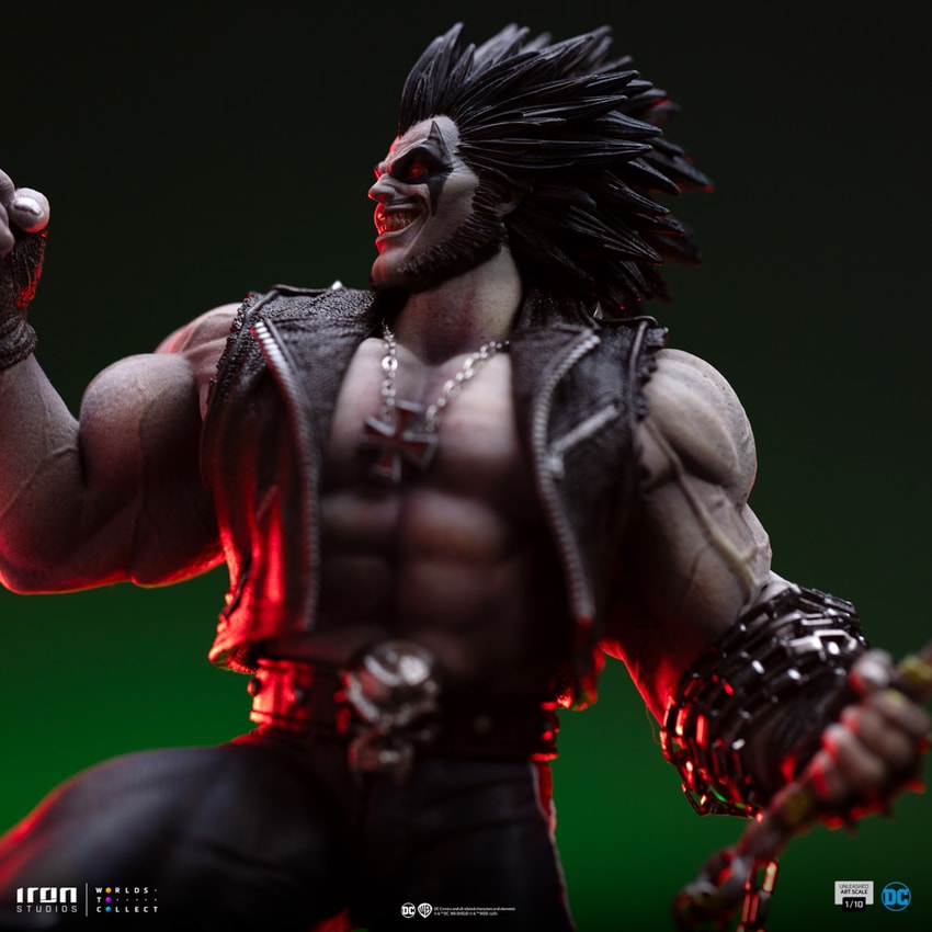 Lobo Unleashed 1:10 Art Scale Statue by Iron Studios | Sideshow ...