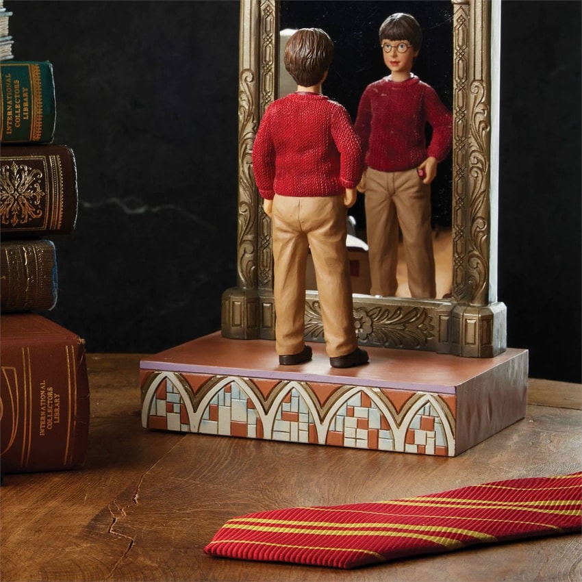 Harry & Mirror of Erised Figurine by Enesco | Sideshow Collectibles