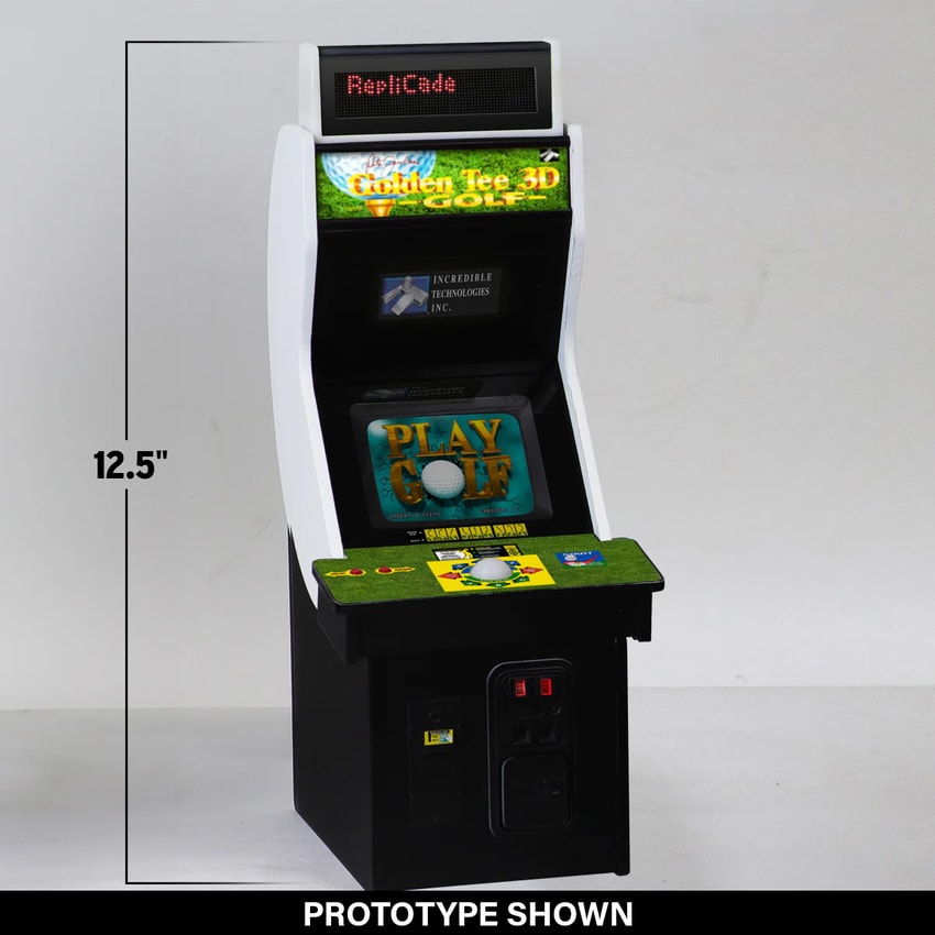 Golden Tee x RepliCade Scaled Replica by New Wave Toys | Sideshow ...