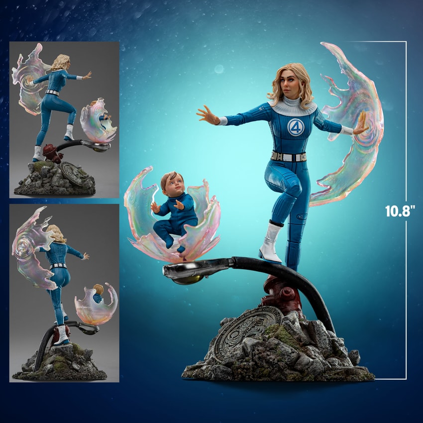 Invisible Woman 1:10 Scale Statue by Iron Studios | Sideshow Collectibles