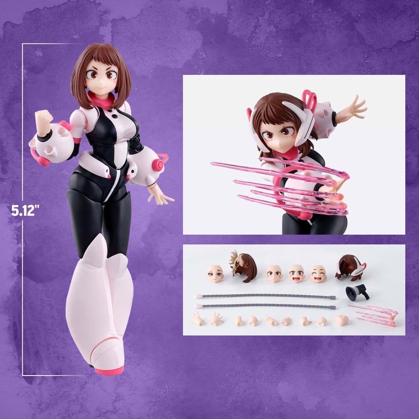 Ochaco Uraraka S.H.Figuarts Action Figure by Tamashii Nations ...