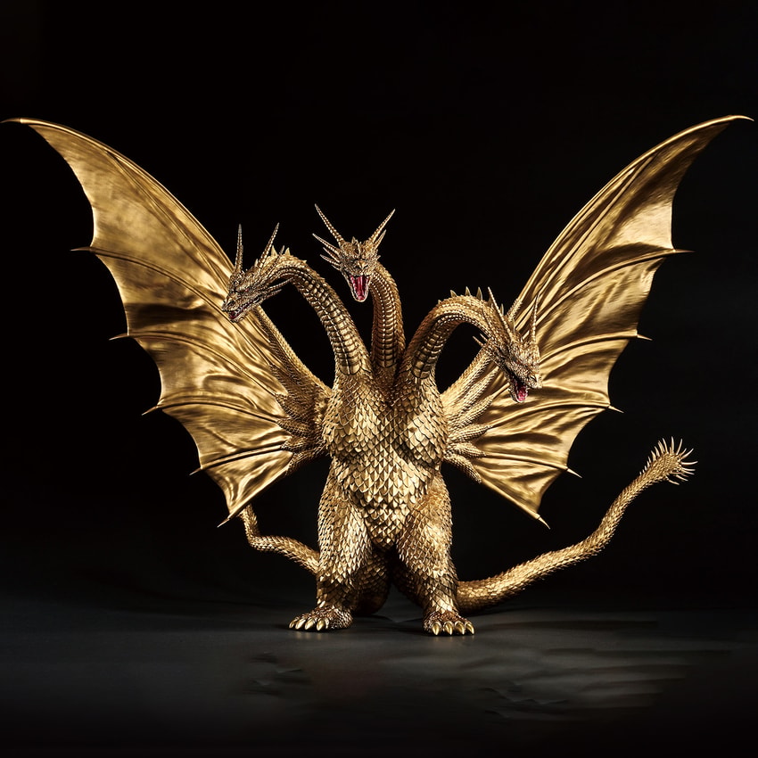 King Ghidorah (1991) Ichibansho Sofvics Collectible Figure by Bandai ...