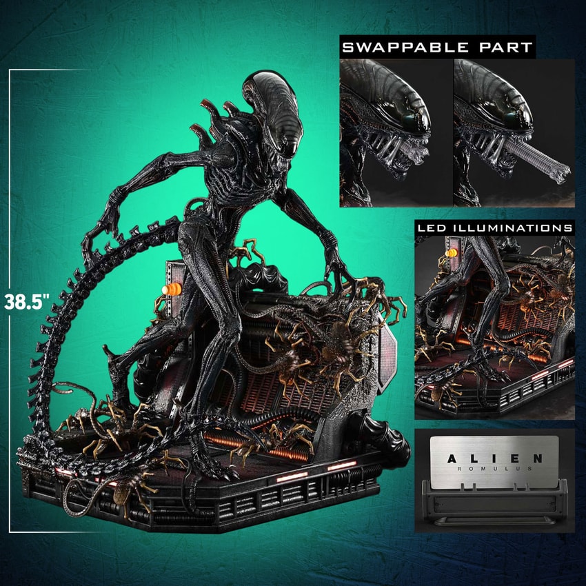 alien xenomorph statue