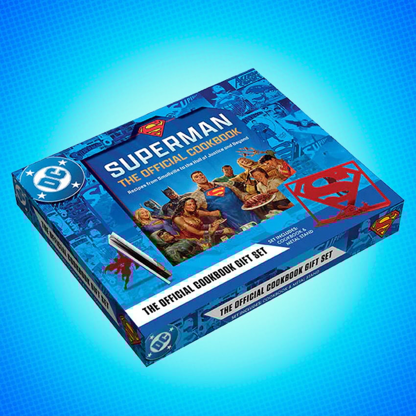 Superman: The Official Cookbook and Stand Gift Book by Insight Editions ...