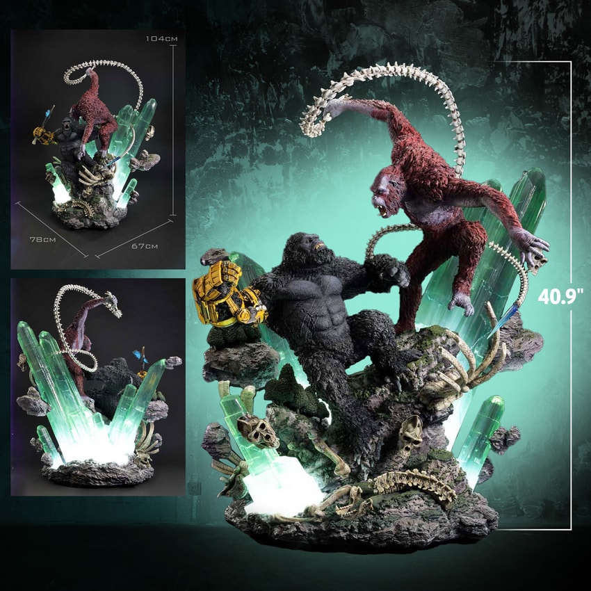 Kong vs. Skar King Diorama by Prime 1 Studio | Sideshow Collectibles