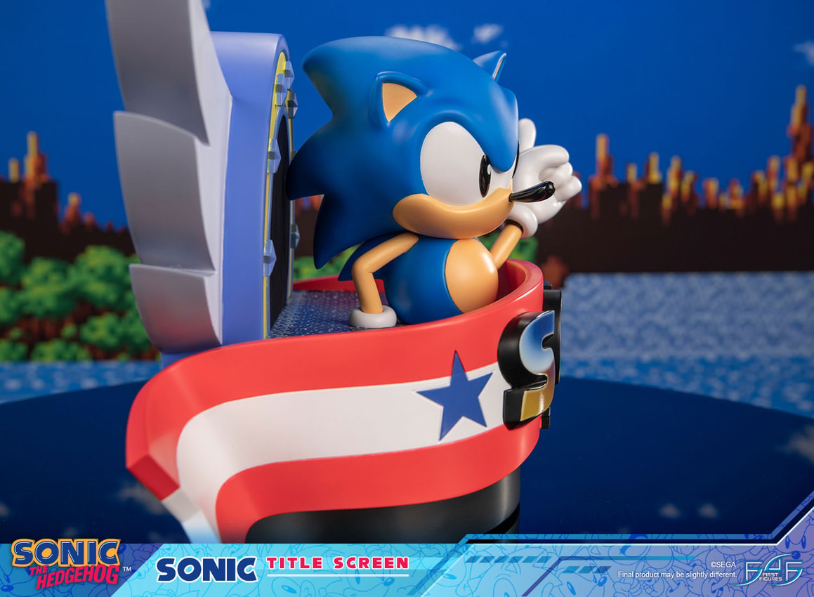 Sonic Title Screen Statue by First 4 Figures | Sideshow Collectibles