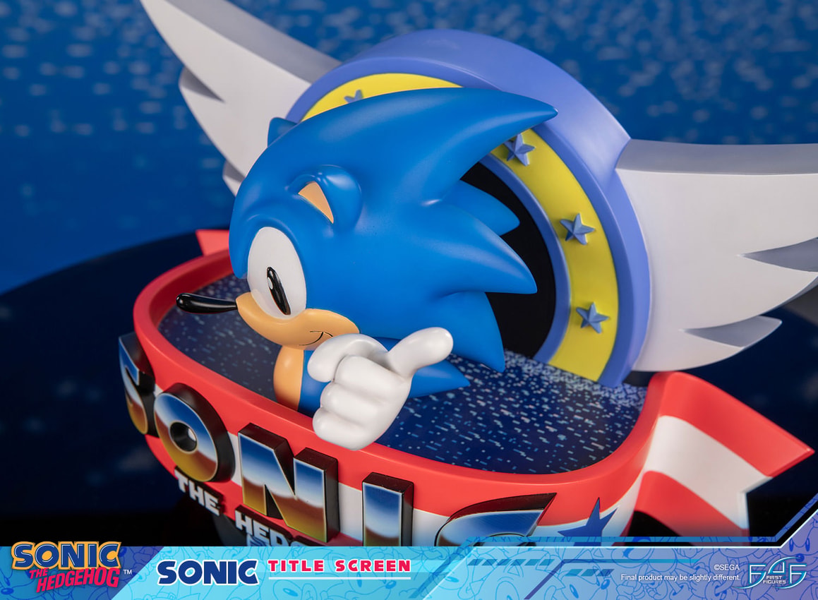 Sonic Title Screen Statue by First 4 Figures | Sideshow Collectibles