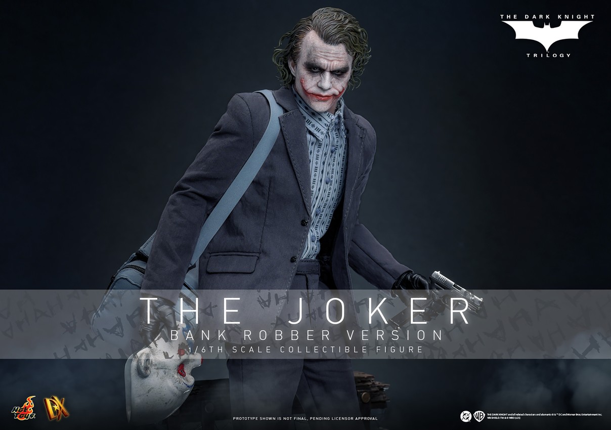 The Joker (Bank Robber Version) (Special Edition) Sixth Scale Figure by ...