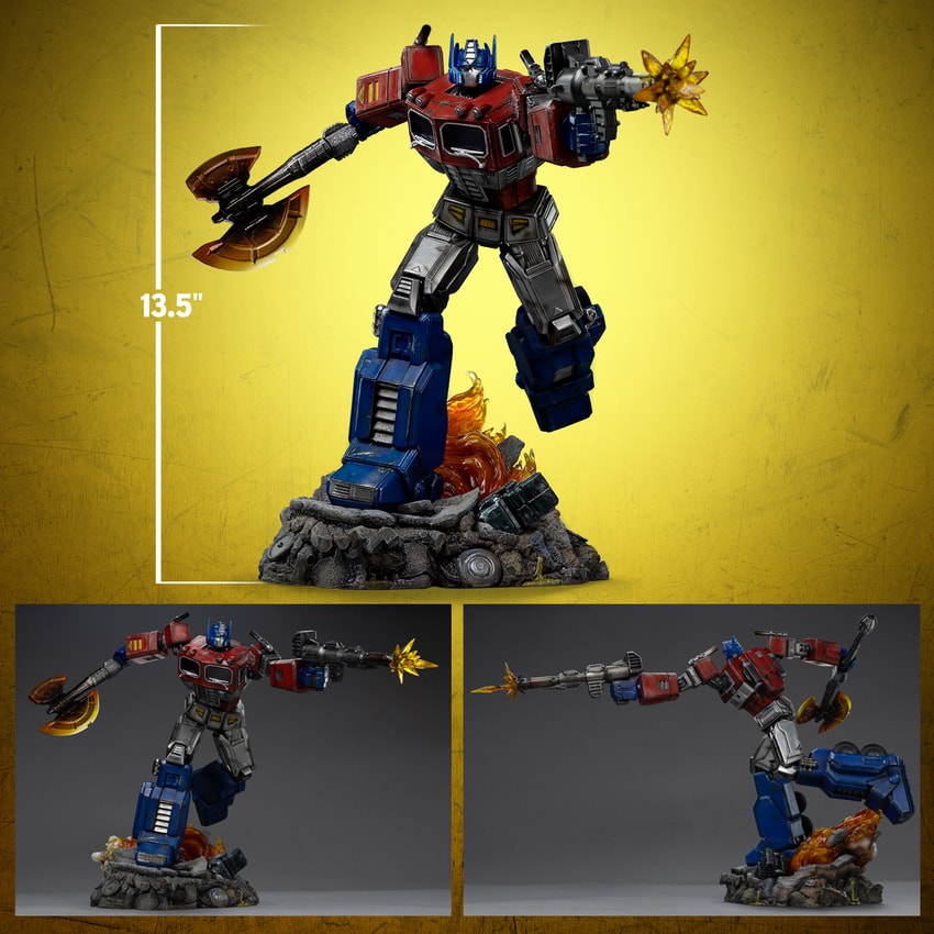 Optimus Prime 1:20 Scale Statue by Iron Studios | Sideshow Collectibles