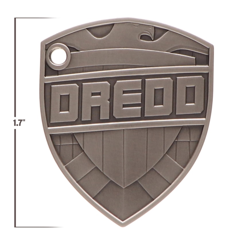 2000 AD - Judge Dredd Badge 2025 Silver Collectible by 101 Collectibles ...