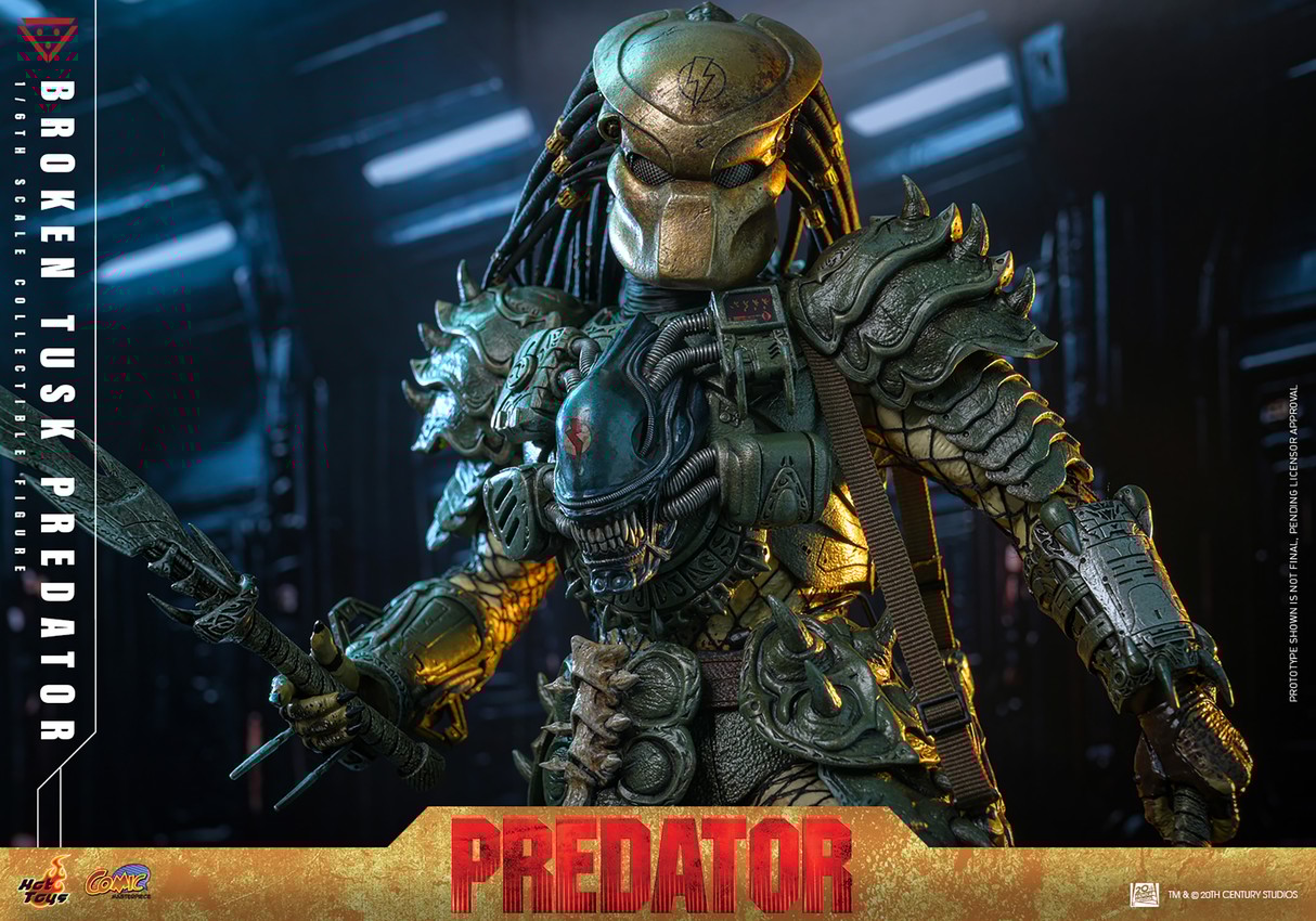 Broken Tusk Predator Sixth Scale Figure by Hot Toys | Sideshow Collectibles