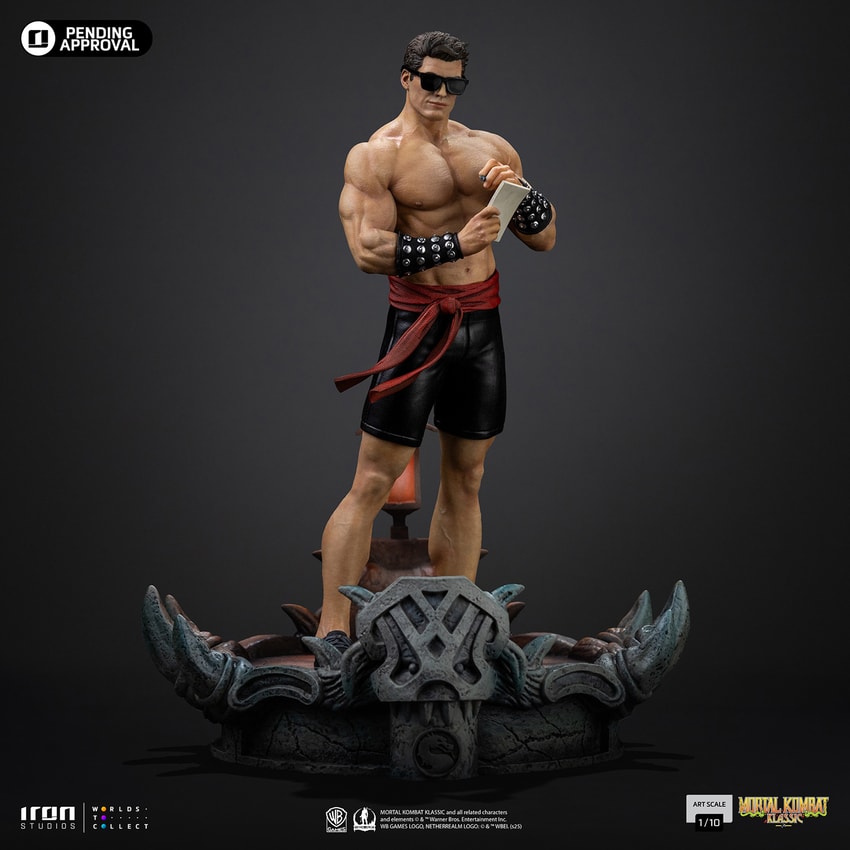 Johnny Cage 1:10 Scale Statue by Iron Studios | Sideshow Collectibles