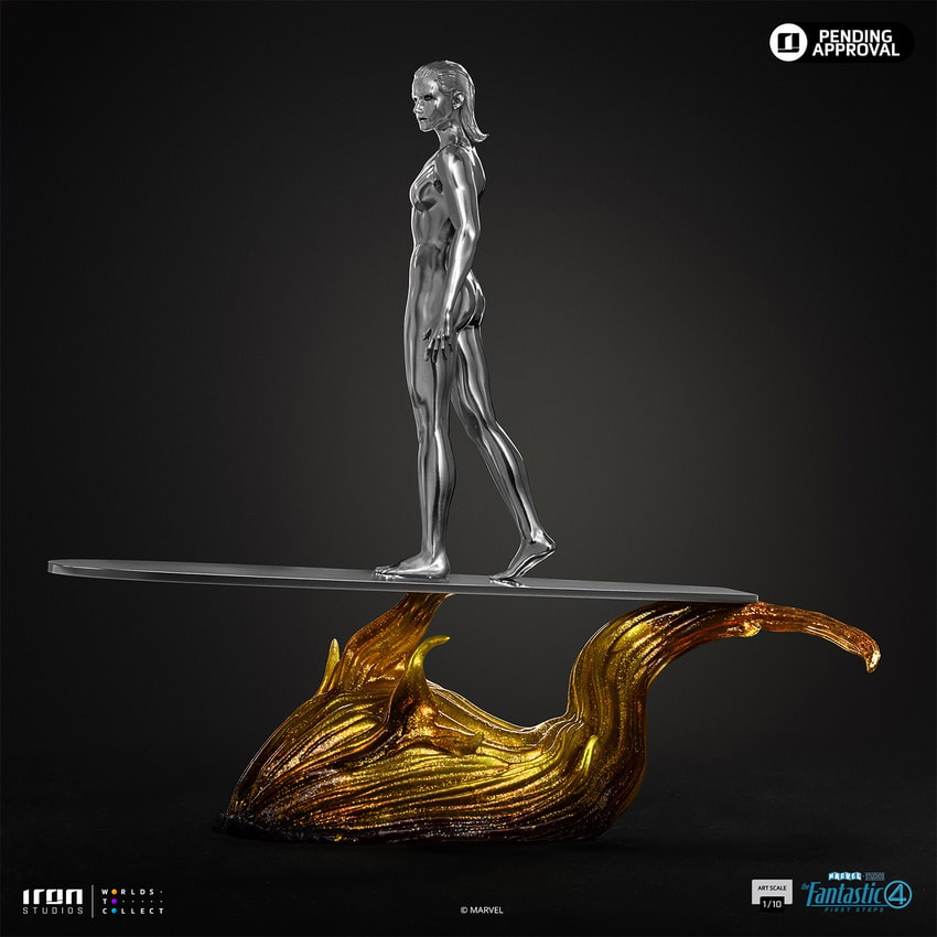 Silver Surfer 1:10 Art Scale Statue by Iron Studios | Sideshow Collectibles