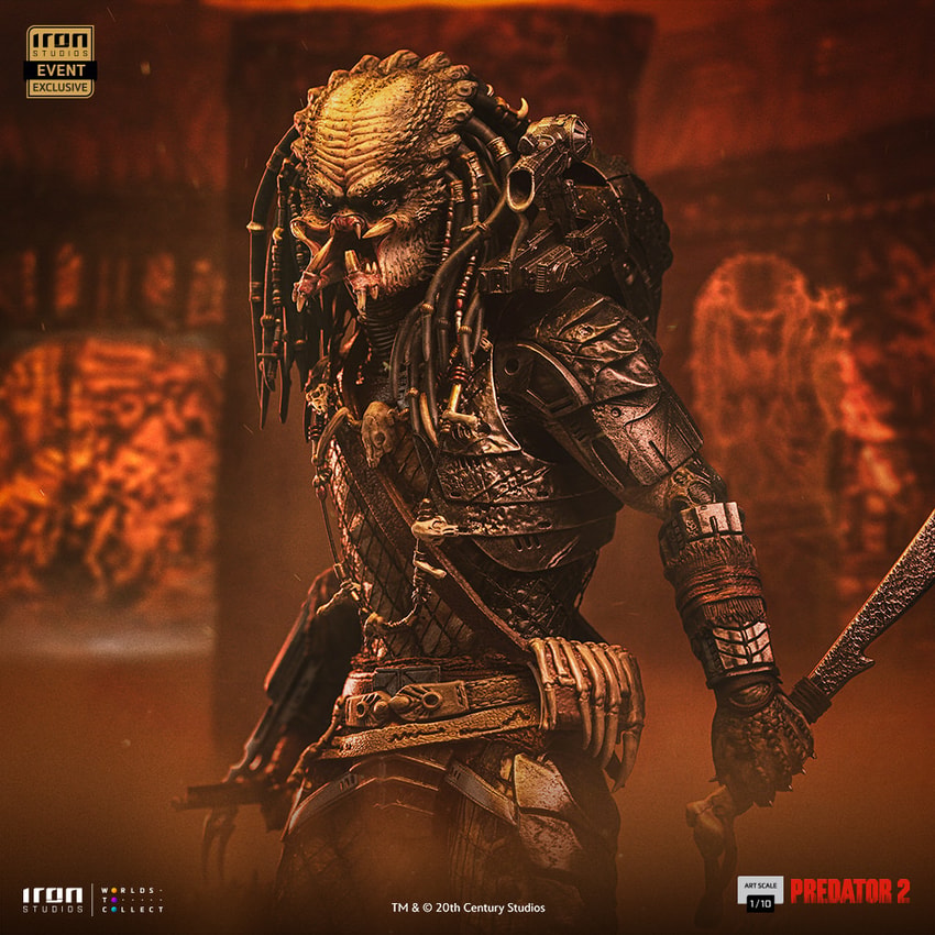 Greyback (Elder Predator) 1:10 Art Scale Statue by Iron Studios ...