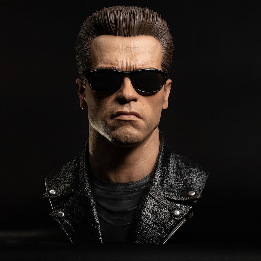 T-800 Model 101 Art Mask Life-Size Bust by PureArts | Sideshow Collectibles