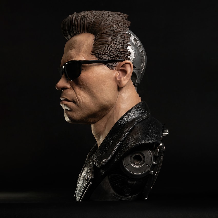 T-800 Model 101 Art Mask Life-Size Bust by PureArts | Sideshow Collectibles