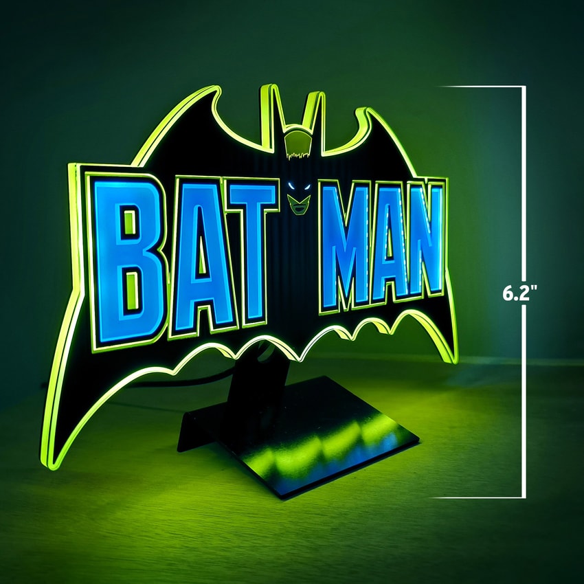 batman 3d wall light