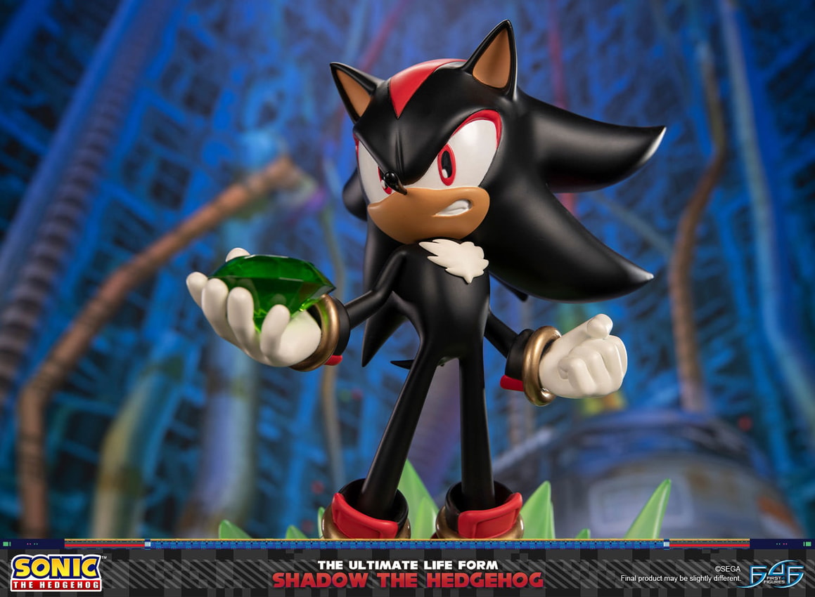 The Ultimate Life Form: Shadow the Hedgehog Statue by First 4 Figures ...