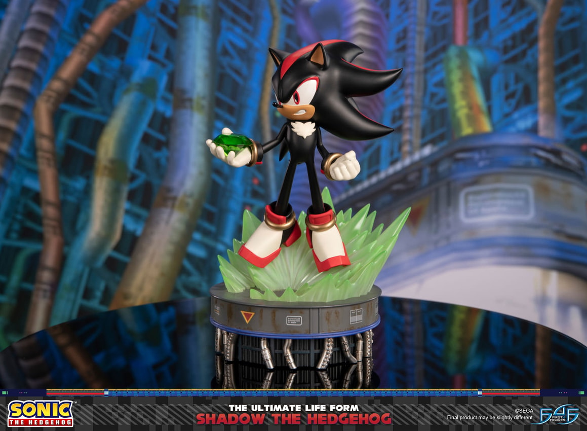 The Ultimate Life Form: Shadow the Hedgehog Statue by First 4 Figures ...