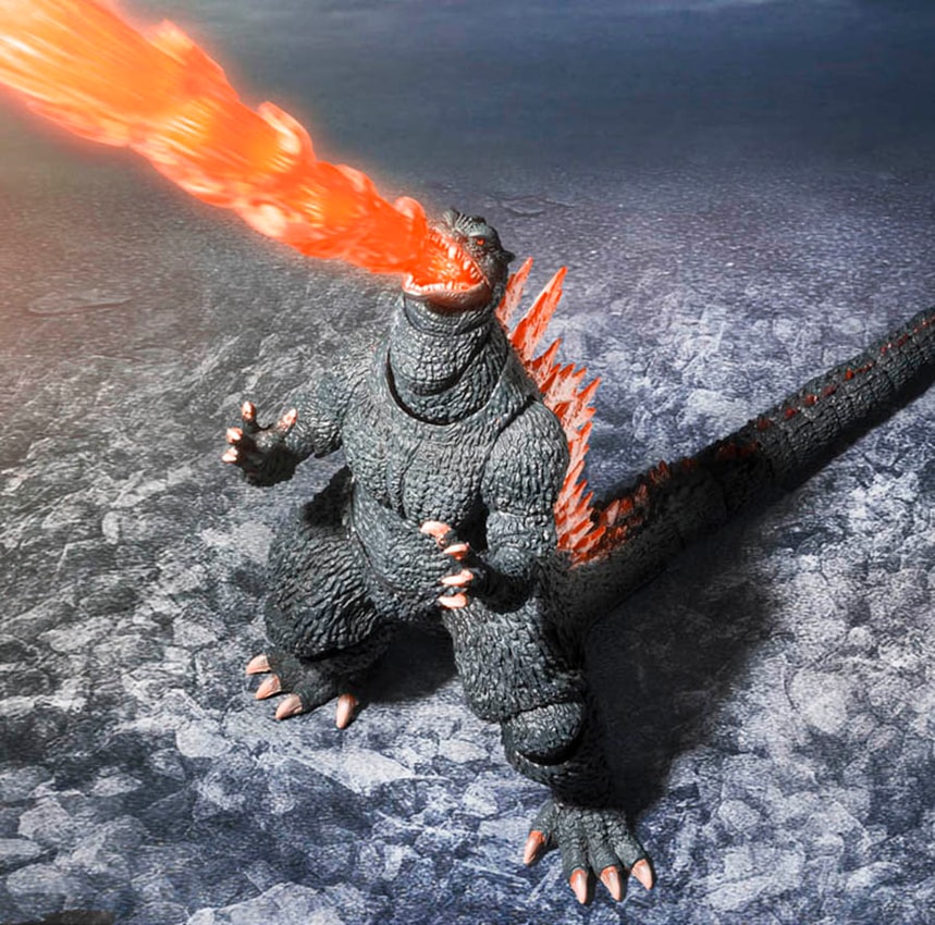 Godzilla [2004] Heat Ray Ver. New Gotengo Action Figure by Tamashii ...