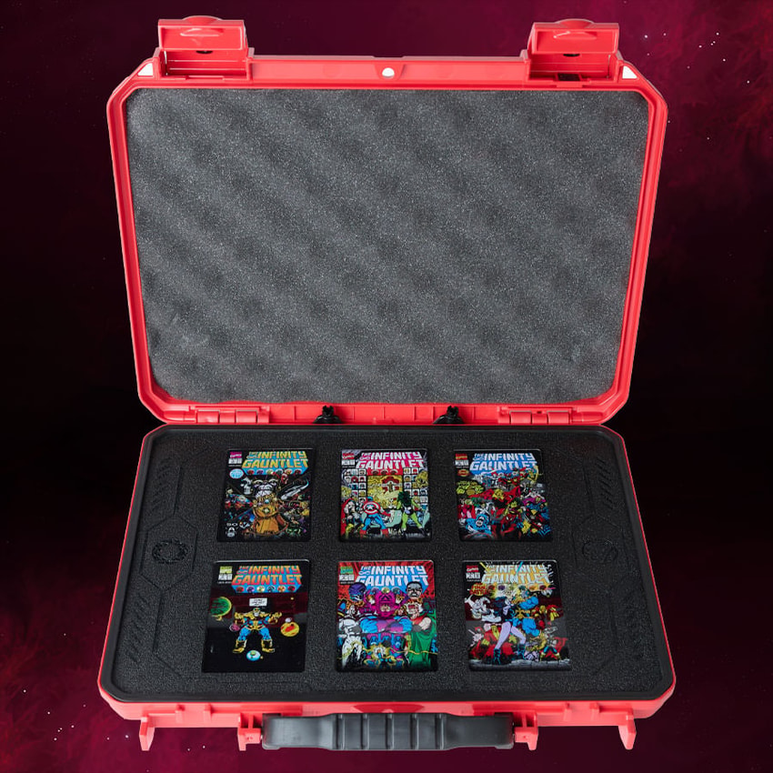 Infinity Gauntlet Series with Display Case Collectible Set by East ...