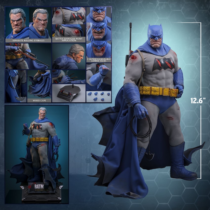 Batman™ (Battle Damaged Version) Sixth Scale Figure by Hot Toys ...