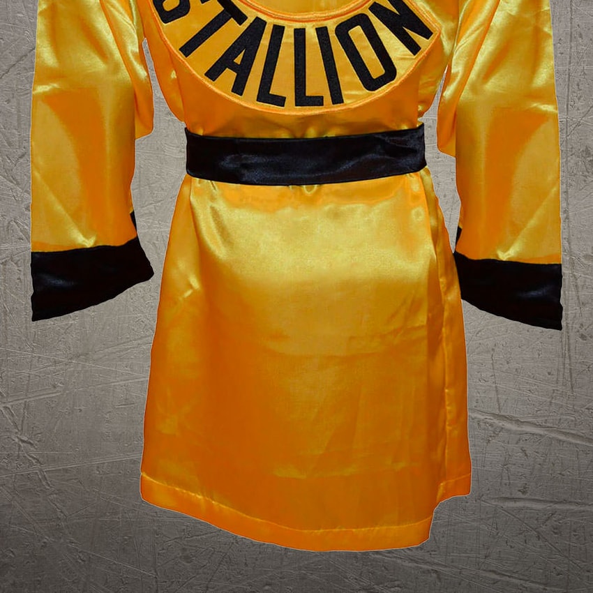Rocky III Italian Stallion Boxing Robe Prop Replica by Sly Stallone ...