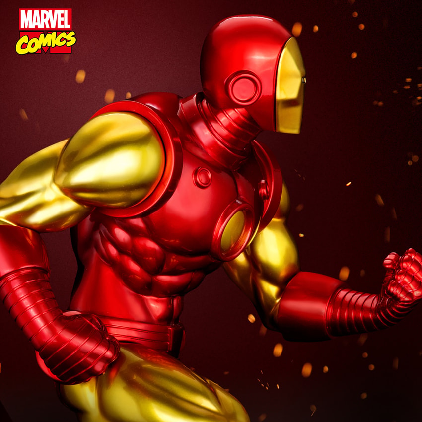 Iron Man Master Craft Statue by Beast Kingdom | Sideshow Collectibles