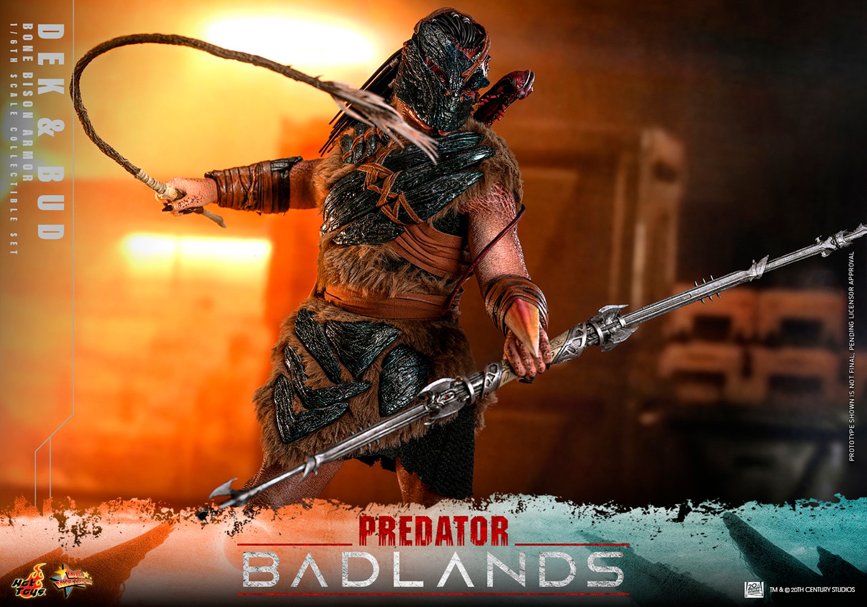 Dek (Bone Bison Armor) and Bud Sixth Scale Figure Set by Hot Toys ...