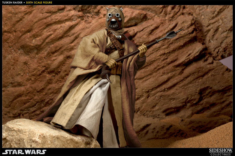Star Wars Tusken Raider Sixth Scale Figure by Sideshow Collectibles ...