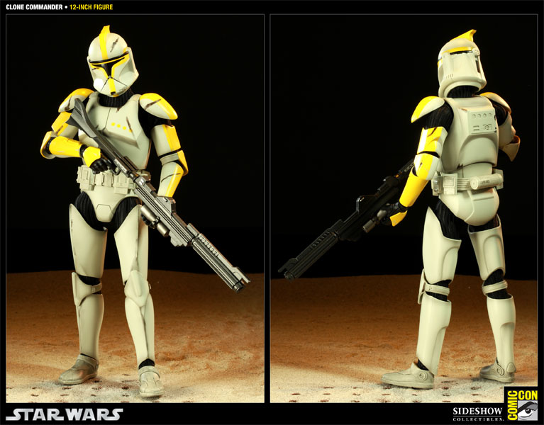 Star Wars Clone Commander Sixth Scale Figure by Sideshow Collectibles ...