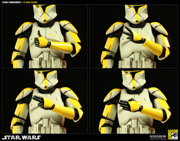 Star Wars Clone Commander Sixth Scale Figure by Sideshow Collectibles ...