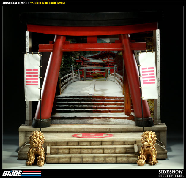 G.I. Joe Arashikage Temple Sixth Scale Figure Environment by | Sideshow ...