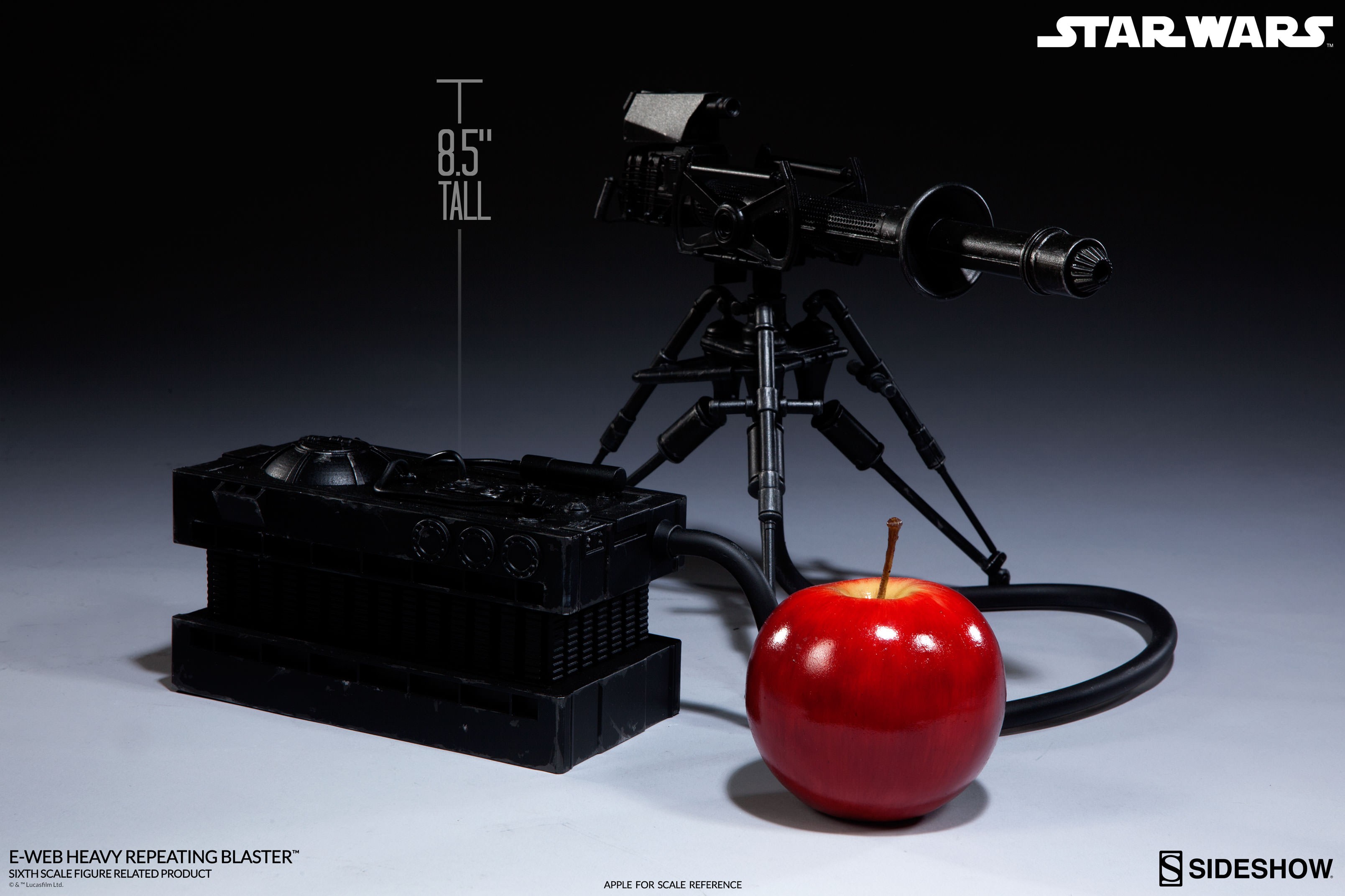 Star Wars E-Web Heavy Repeating Blaster Sixth Scale Figure R | Sideshow ...