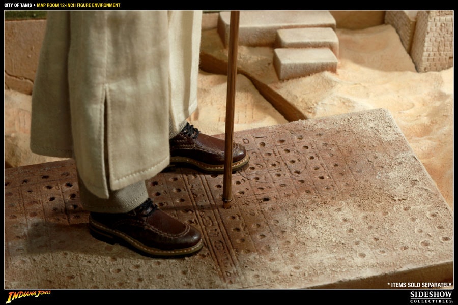 Indiana Jones City of Tanis - Map Room Sixth Scale Figure En | Sideshow ...