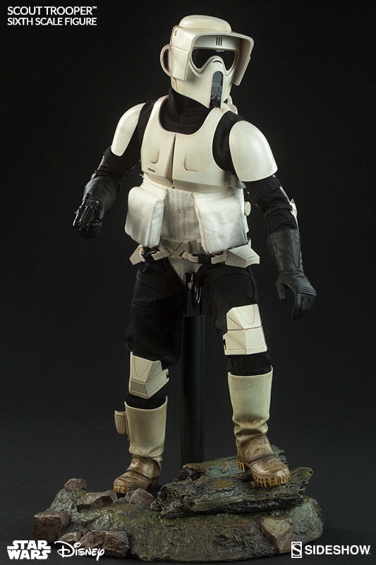Star Wars Scout Trooper Sixth Scale Figure by Sideshow Colle | Sideshow ...