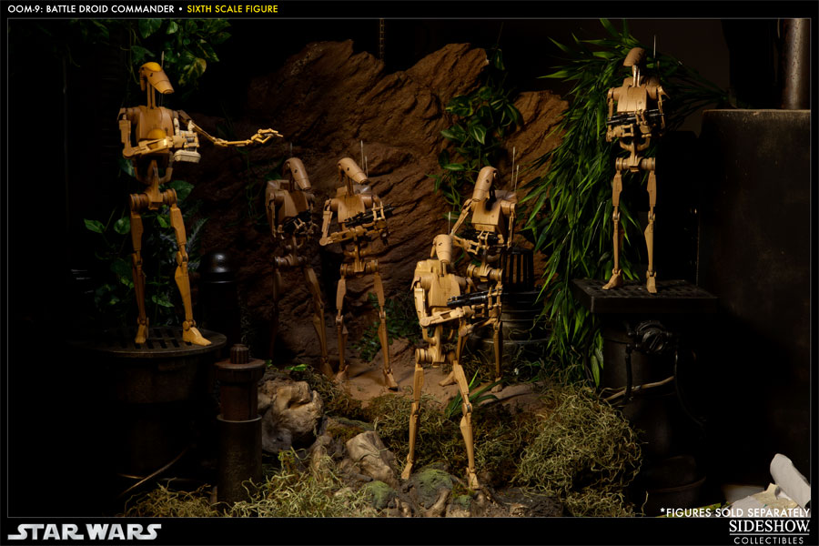 OOM-9 Battle Droid Commander by Sideshow Collectibles | Sideshow ...