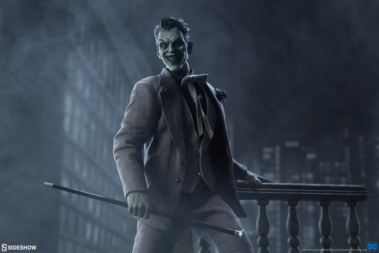 The Joker (Noir Version) Sixth Scale Figure by Sideshow Collectibles ...