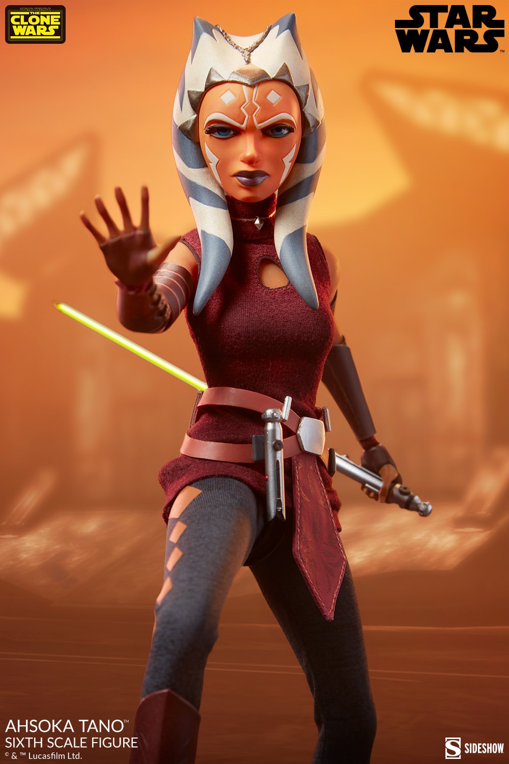 Ahsoka Tano Sixth Scale Figure by Sideshow Collectibles | Sideshow ...