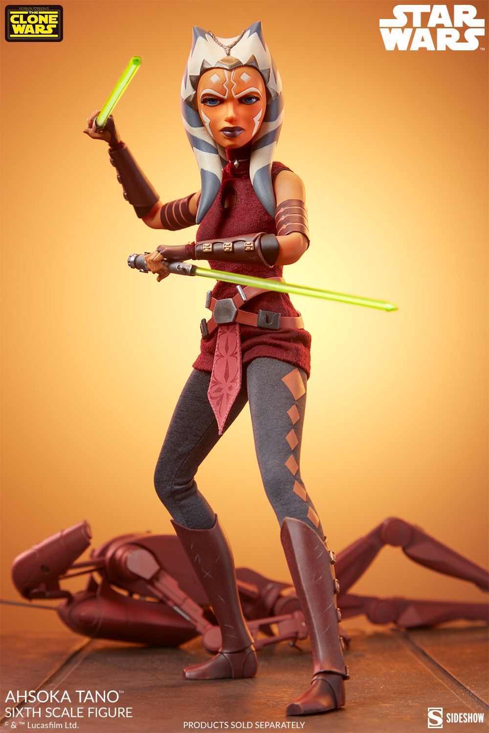 Ahsoka Tano Sixth Scale Figure by Sideshow Collectibles | Sideshow ...
