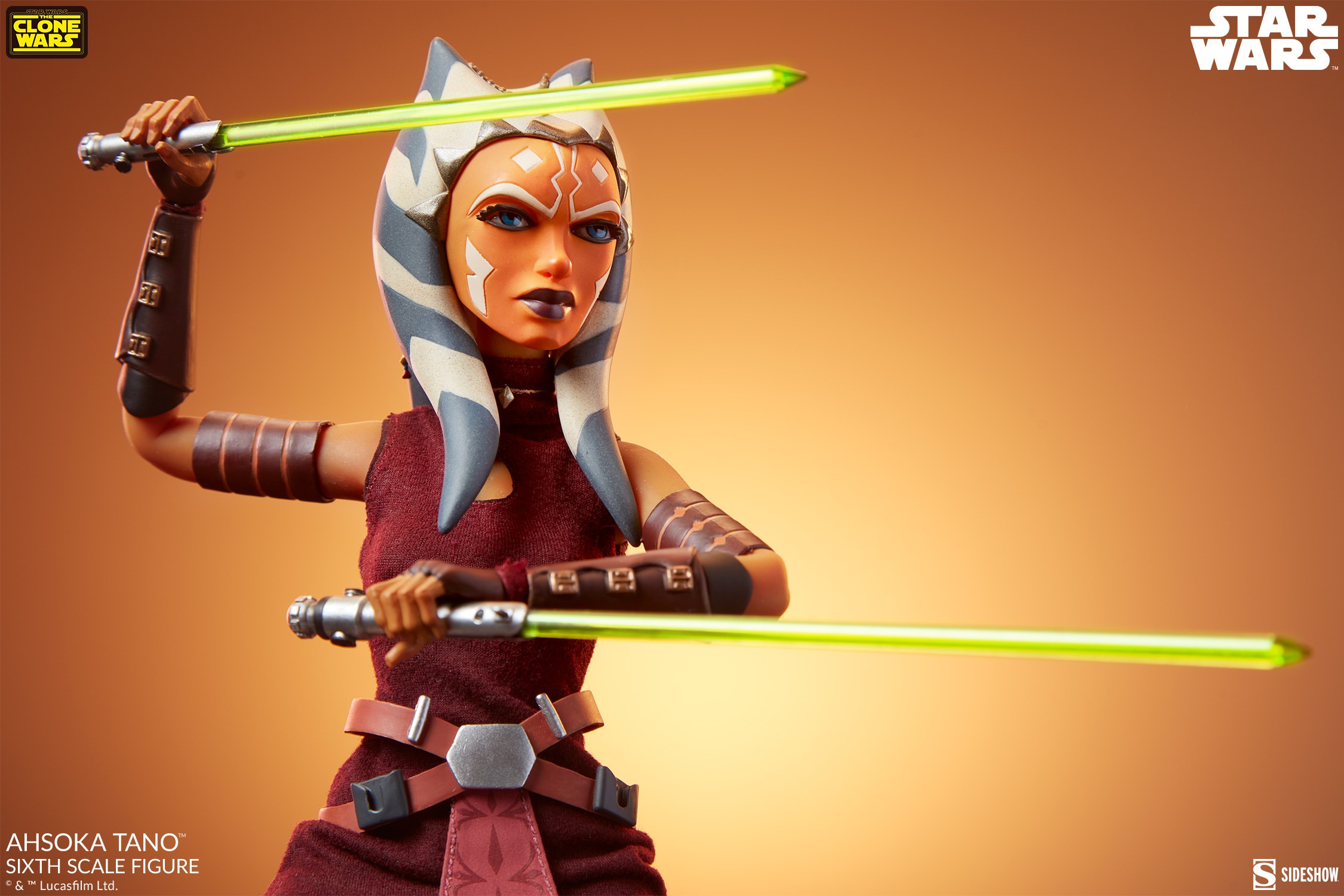 Ahsoka Tano Sixth Scale Figure by Sideshow Collectibles | Sideshow ...
