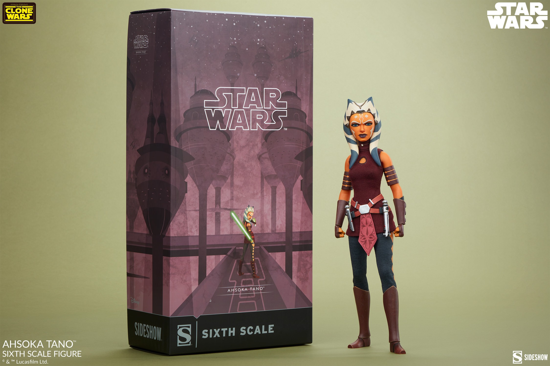 Ahsoka Tano Sixth Scale Figure by Sideshow Collectibles | Sideshow ...