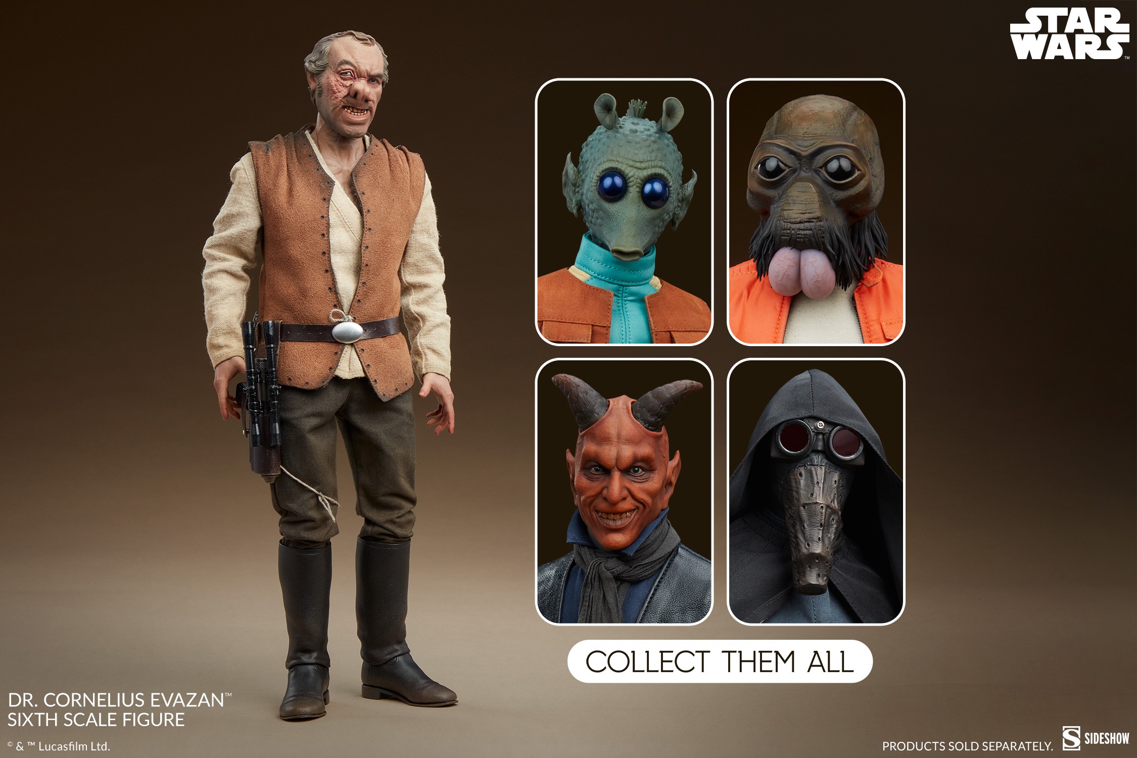 Doctor Cornelius Evazan™ Sixth Scale Figure by Sideshow Collectibles ...